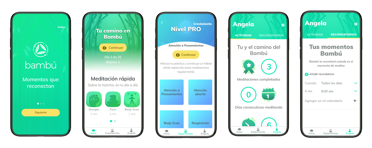 Bambú, la app para aprender a desconectar y meditar