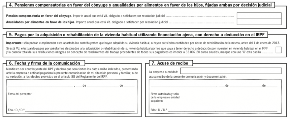Modelo 145: qué es, cómo se rellena y dónde se presenta