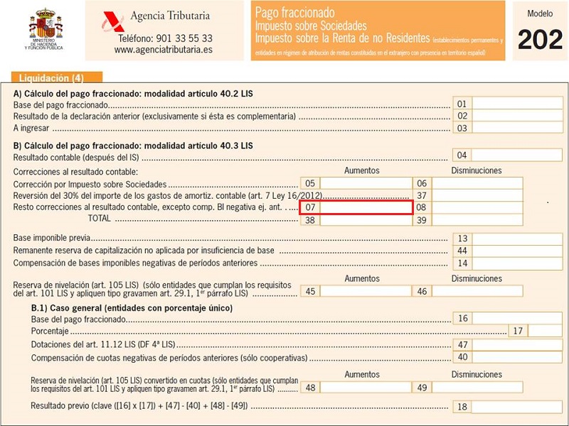 Guía fácil para rellenar el Modelo 202 de Hacienda